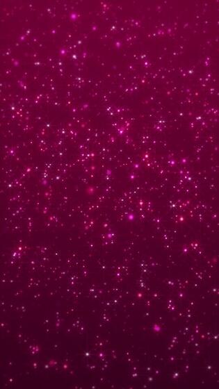 Shiny twinkling stars and bokeh particles on a dark red magenta gradient. This elegant ...