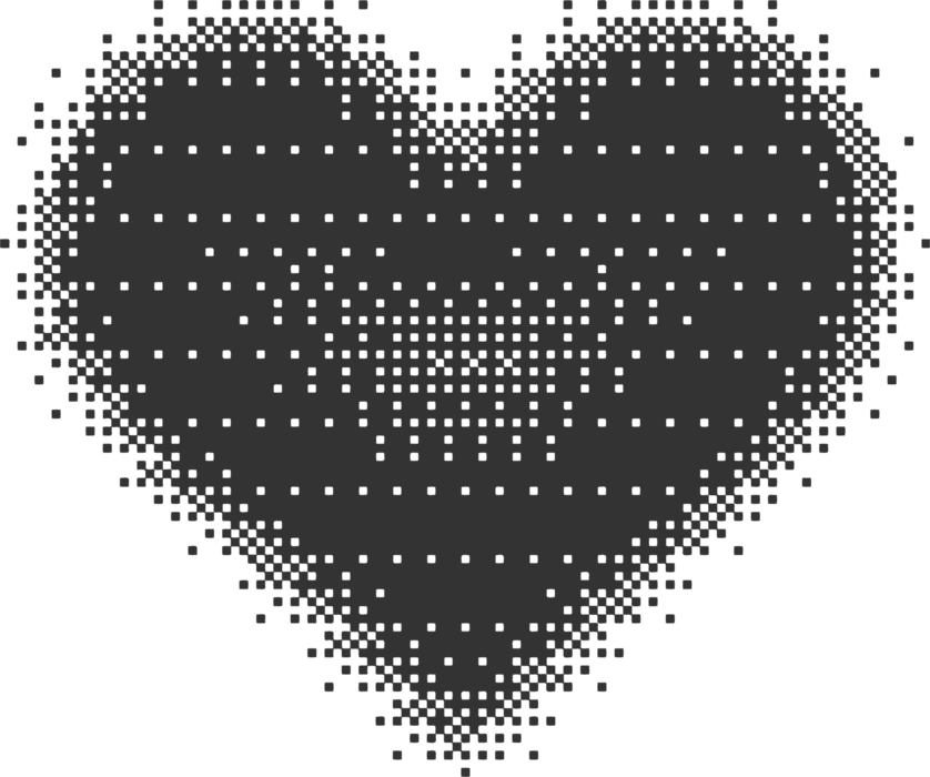 Pixel Heart PNGs for Free Download
