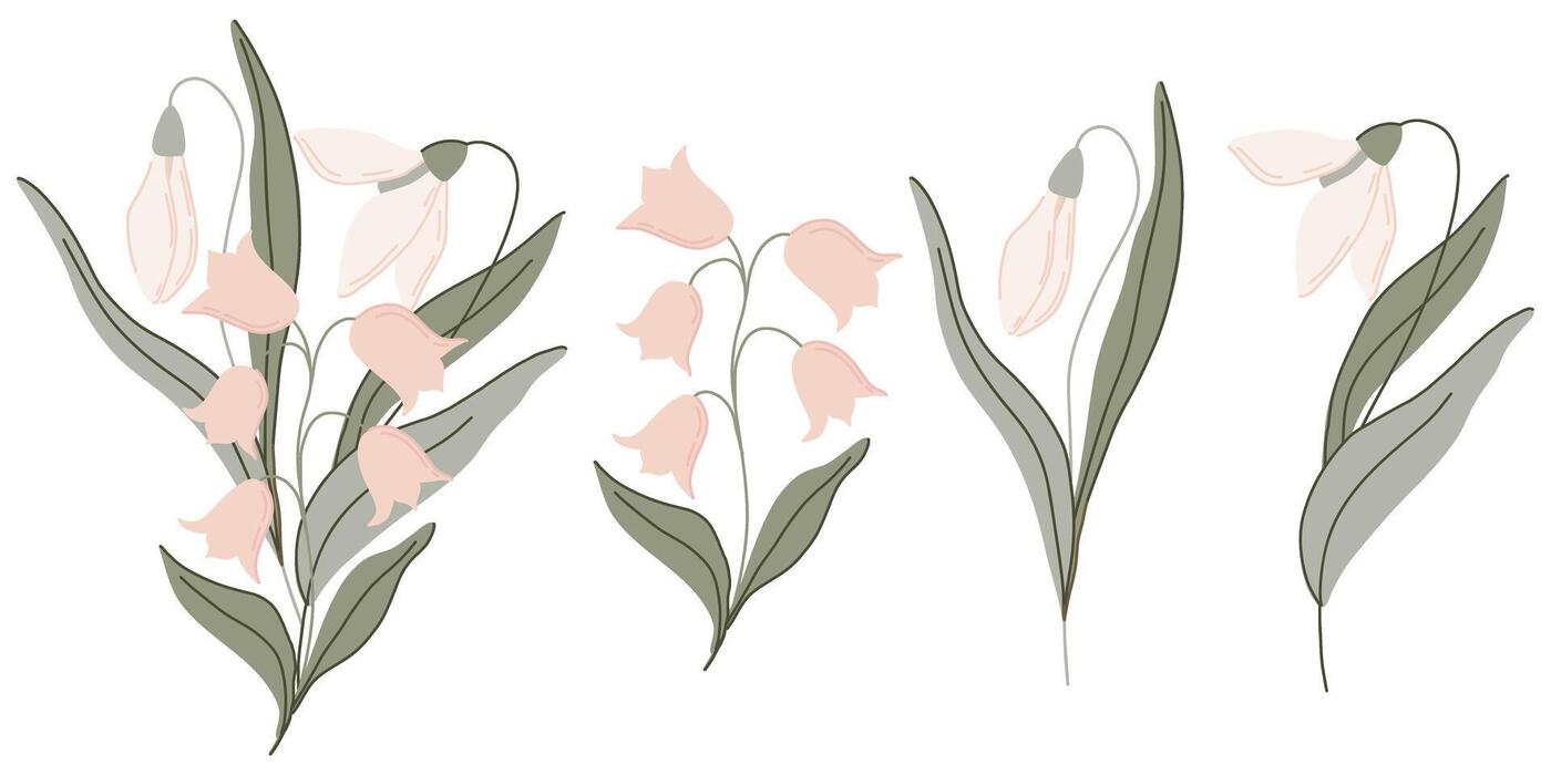 Spring Flowers Vector Art, Icons, and Graphics for Free Download
