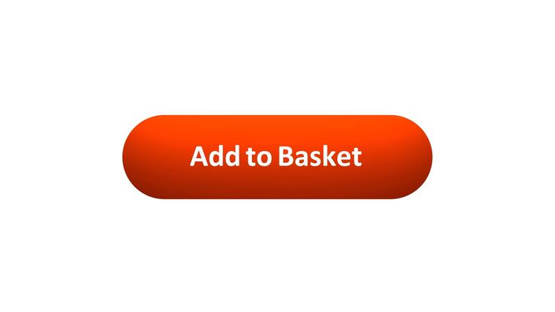 Animation of 'Add to Basket' Button Clicked by Computer Mouse with Color-Changing Effect and ...