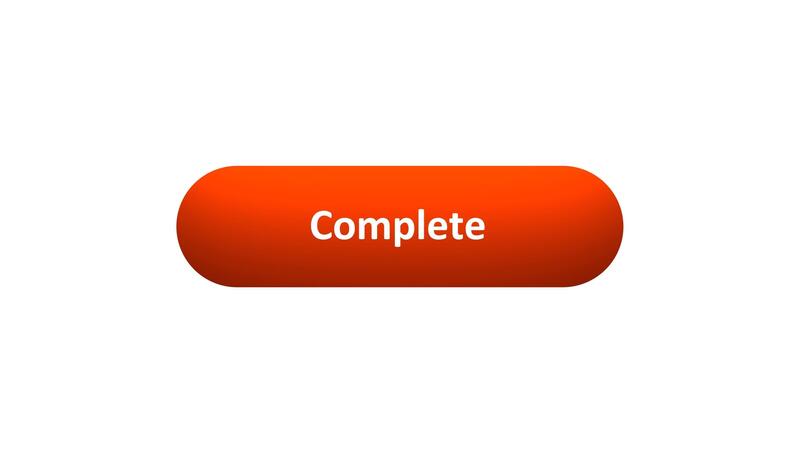 Animation of 'Complete' Button Clicked by Computer Mouse with Color ... Animation of 'Complete' Button Clicked by Computer Mouse with Color ...