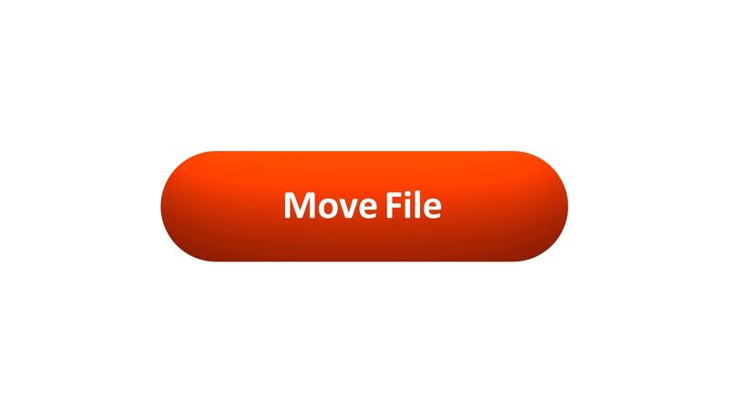 Animation of 'Move File' Button Clicked by Computer Mouse with Color ... Animation of 'Move File' Button Clicked by Computer Mouse with Color ...