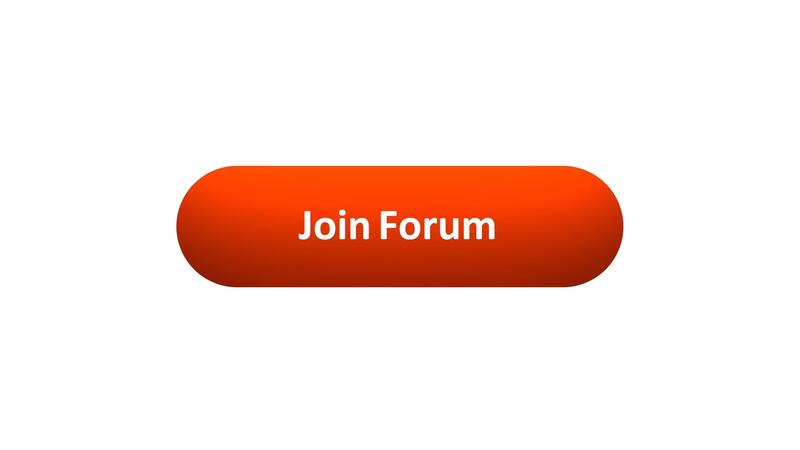 Animation of 'Join Forum' Button Clicked by Computer Mouse with Color-Changing Effect and ...