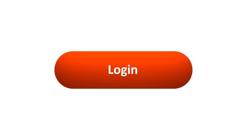 Animation of 'Login' Button Clicked by Computer Mouse with Color-Changing Effect and ...