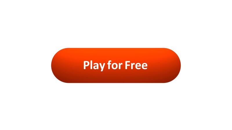 Animation of 'Play for Free' Button Clicked by Computer Mouse with Color-Changing Effect and ...