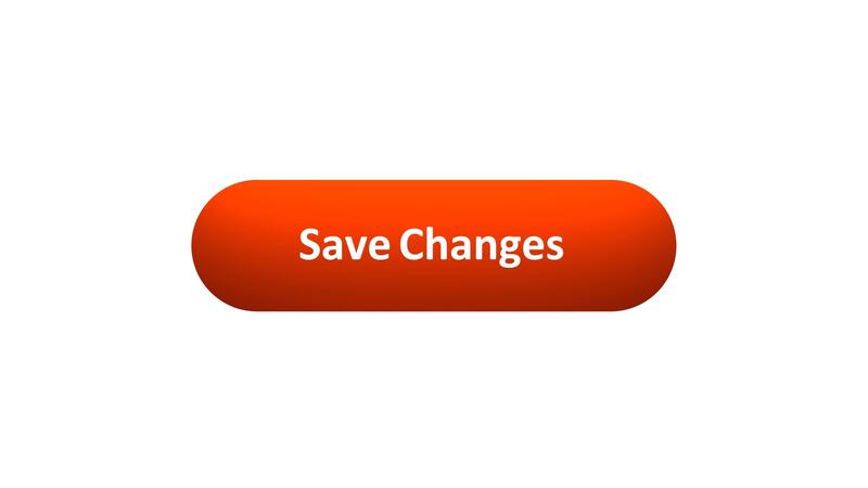 Animation of 'Save Changes' Button Clicked by Computer Mouse with Color-Changing Effect and ...