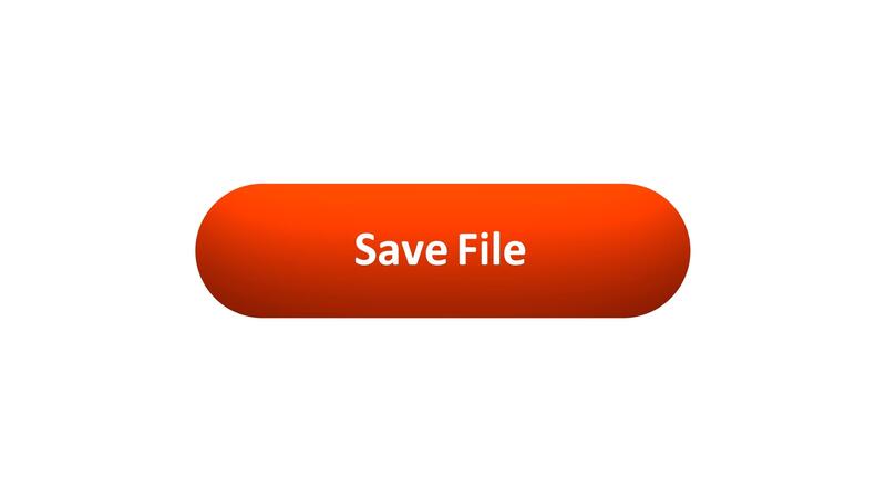 Animation of 'Save File' Button Clicked by Computer Mouse with Color ... Animation of 'Save File' Button Clicked by Computer Mouse with Color ...