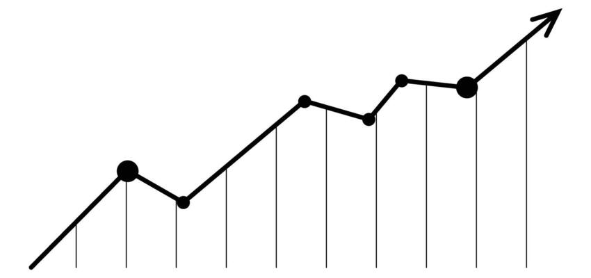 Rising Graph Vector Art, Icons, and Graphics for Free Download