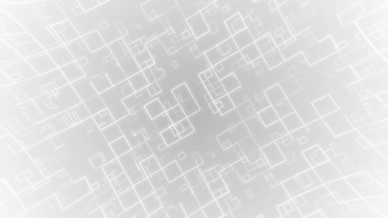 White Color Glowing Square Box Pattern In Cyberspace Big Data Hi Tech Design Loop Able