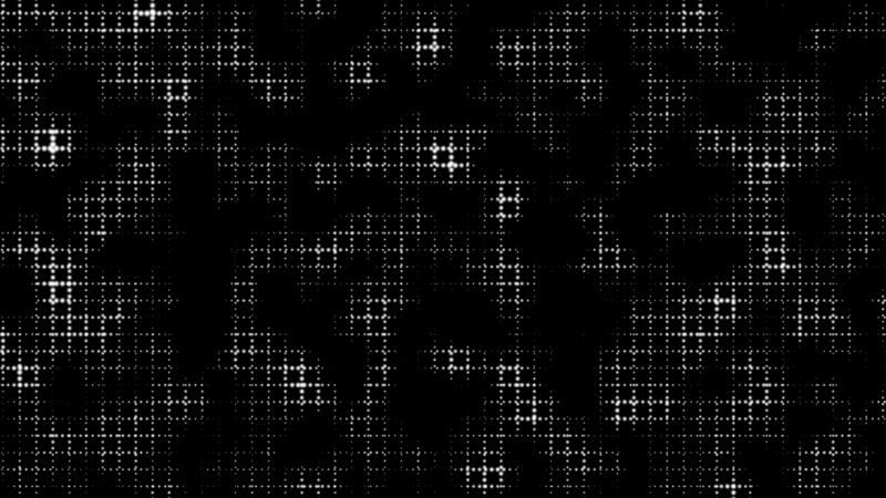 white color appearing and disappearing square box grid pattern modern design loop able dark ...