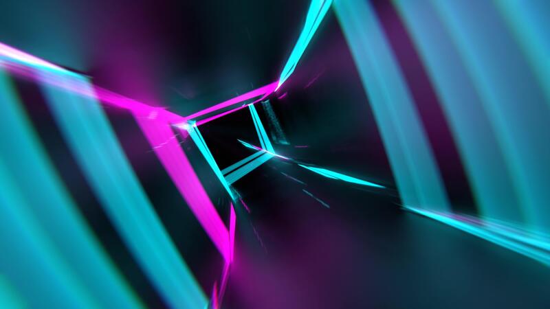 Cyan and Pink Neon Strobe Tunnel Background VJ Loop I 4K 54752359 Stock Video at Vecteezy