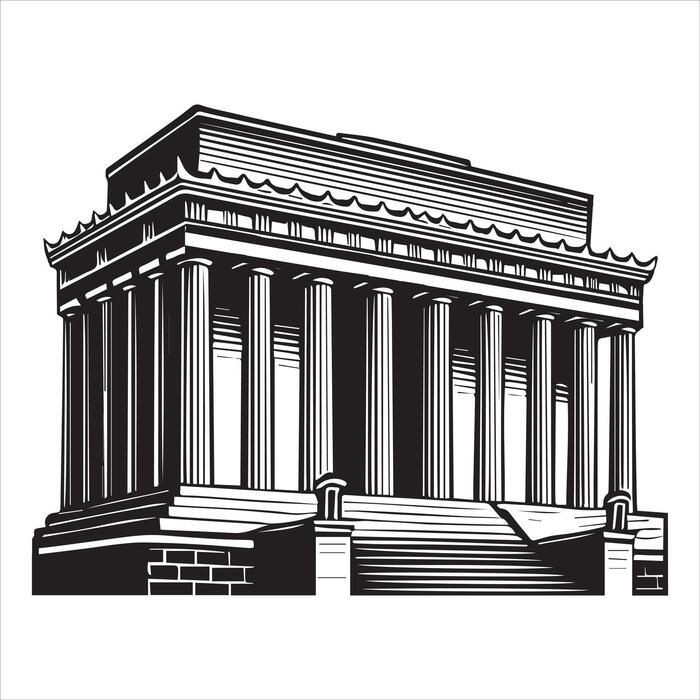 Lincoln Memorial Vector Art, Icons, and Graphics for Free Download