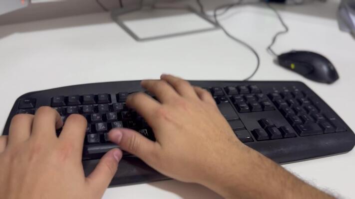 Animated Keyboard Stock Video Footage for Free Download