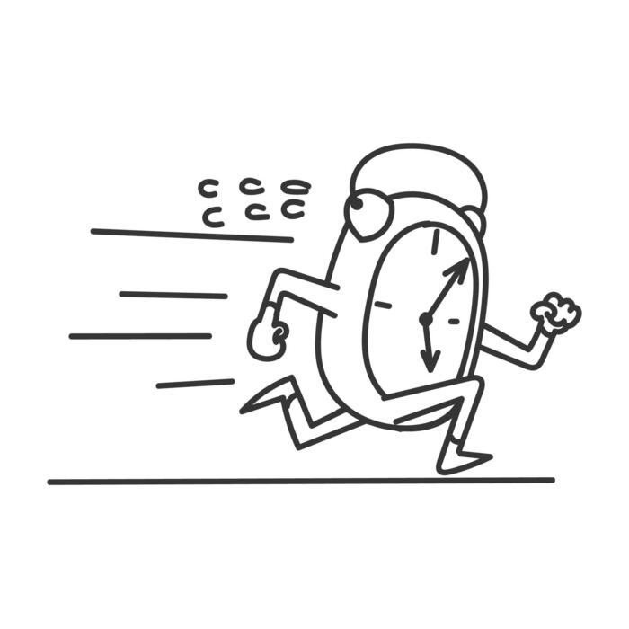 Fast Running Clock Vector Art, Icons, and Graphics for Free Download