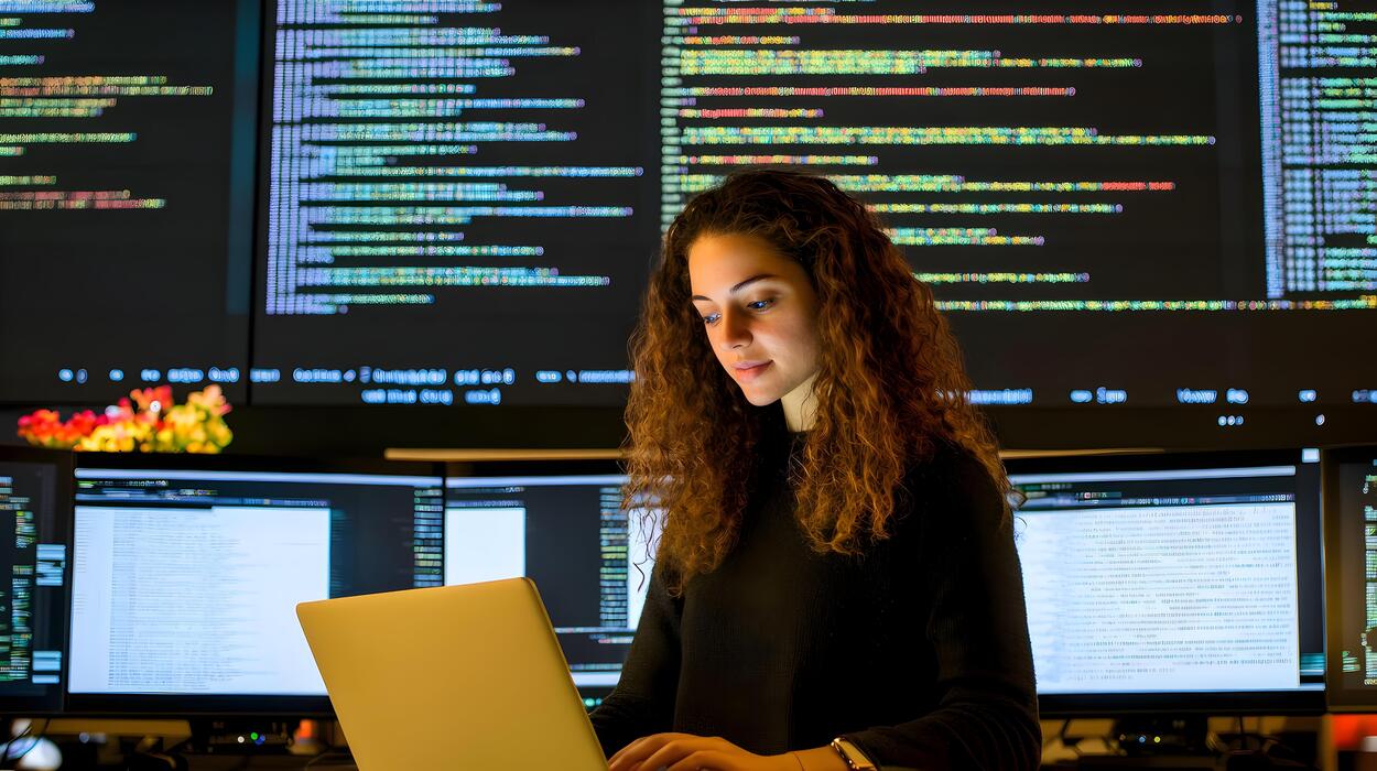 Girl Web Developer Stock Photos, Images and Backgrounds for Free Download