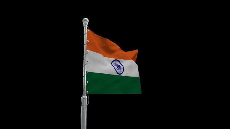 Indian Flag Animation - Celebrate Independence Day 54895921 Stock Video at Vecteezy