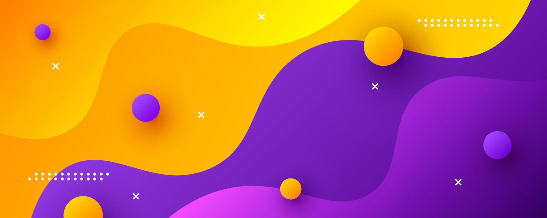 Purple Yellow Abstract Vector Art, Icons, and Graphics for Free Download