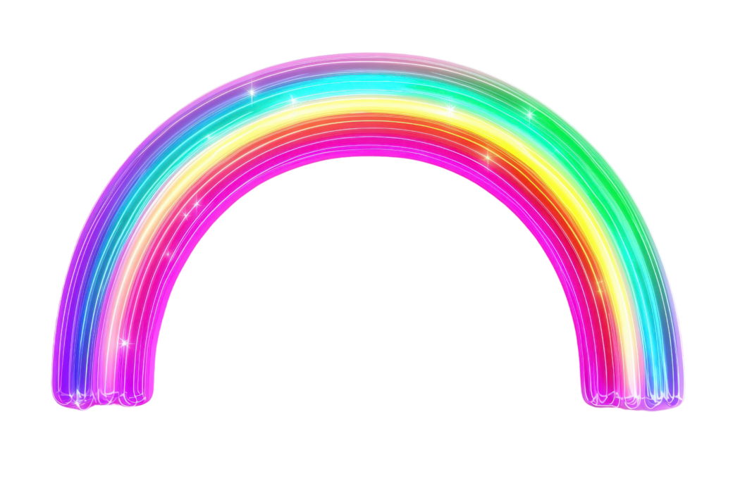 Rainbow Transparent Background PNGs for Free Download