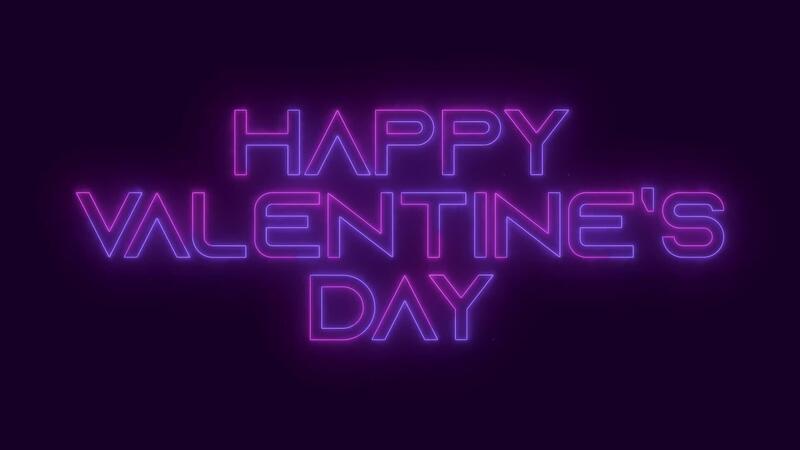 Happy Valentine's Day Animated Background, Valentine's Day Animation ...
