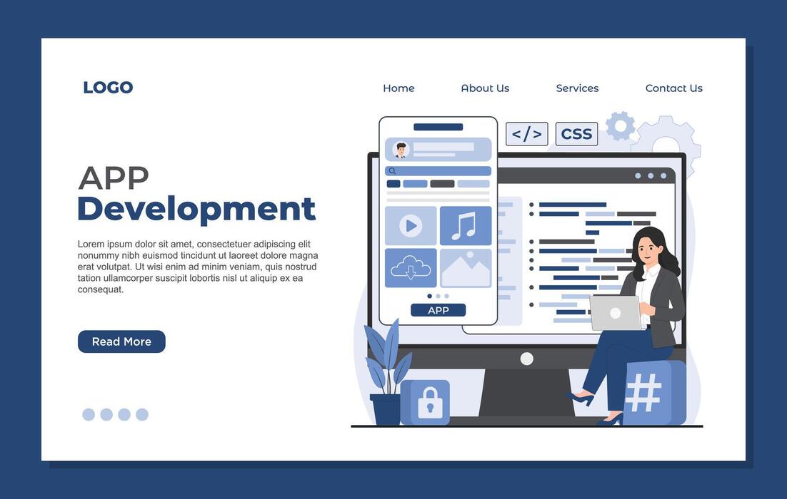 Web Development Vector Art, Icons, and Graphics for Free Download