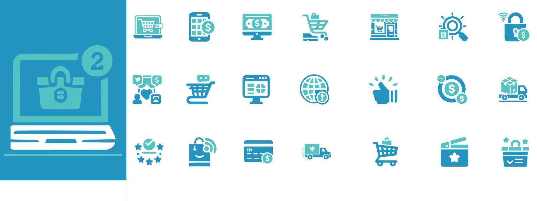 Ecommerce Icons Vector Art, Icons, and Graphics for Free Download