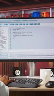 Coding Stock Video Footage for Free Download