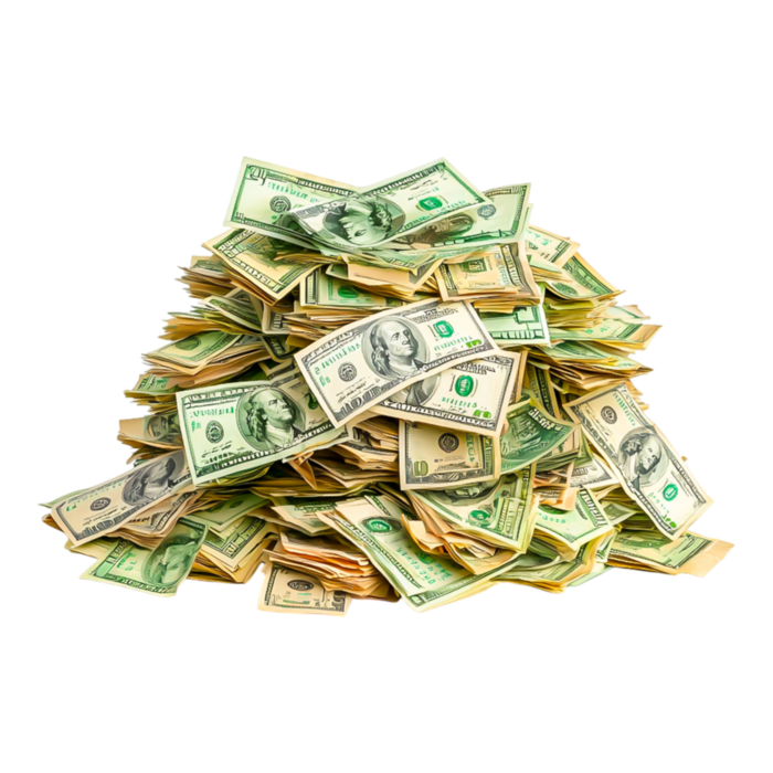 Pile Of Money PNGs for Free Download