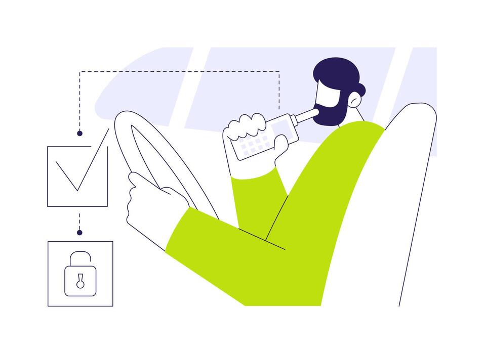 Distracted Driving Vector Art, Icons, and Graphics for Free Download