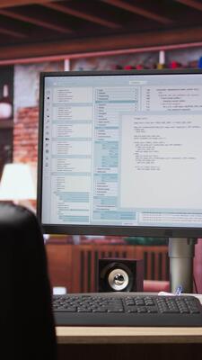 Coding Stock Video Footage for Free Download