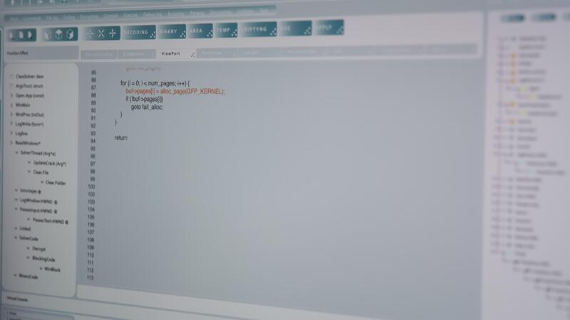 Close Up Of Code Being Typed On Pc Screen By Admin Developing Software Entering Commands