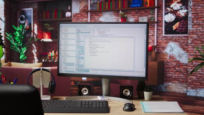 Desktop Computer Stock Video Footage for Free Download