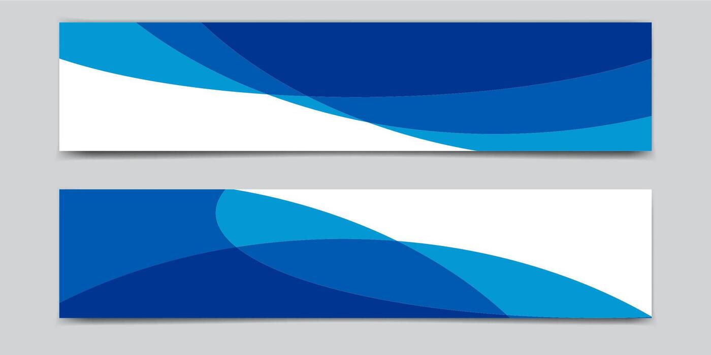 Blue White Banner Vector Art, Icons, and Graphics for Free Download