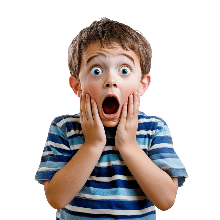 Scared Face PNGs for Free Download