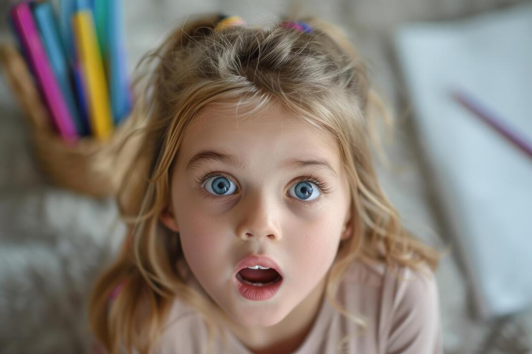 Little Girl Shocked Stock Photos, Images and Backgrounds for Free Download