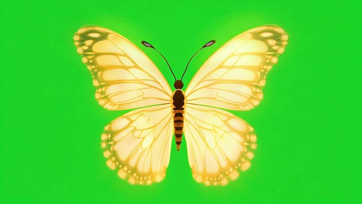 Butterfly Animation Stock Video Footage for Free Download