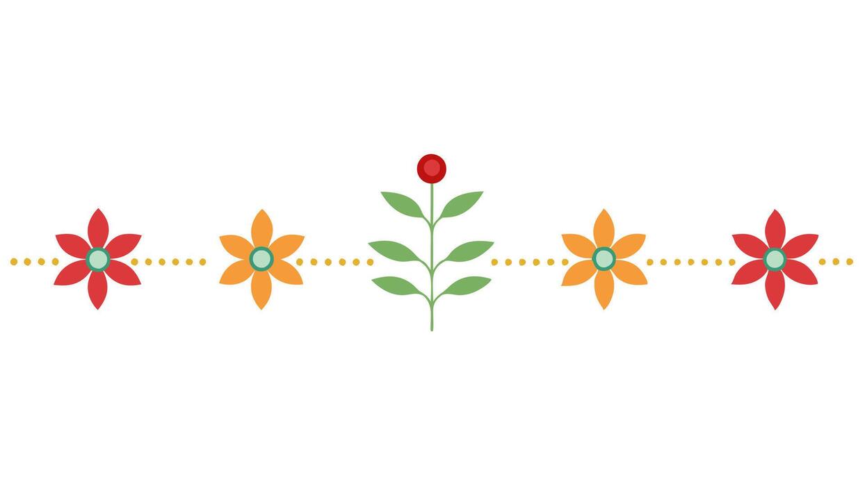 Simple Flower Line Vector Art, Icons, and Graphics for Free Download