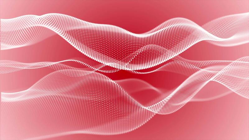 Red color 3d wavy circular dots modern design Loop-able geometrical background 55596071 Stock ...