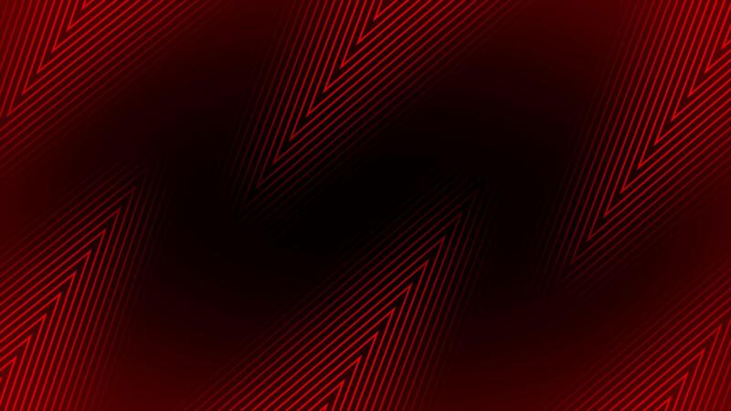 Red Multiple Repeating Lines Moving In Arrow Shape With Blank Space