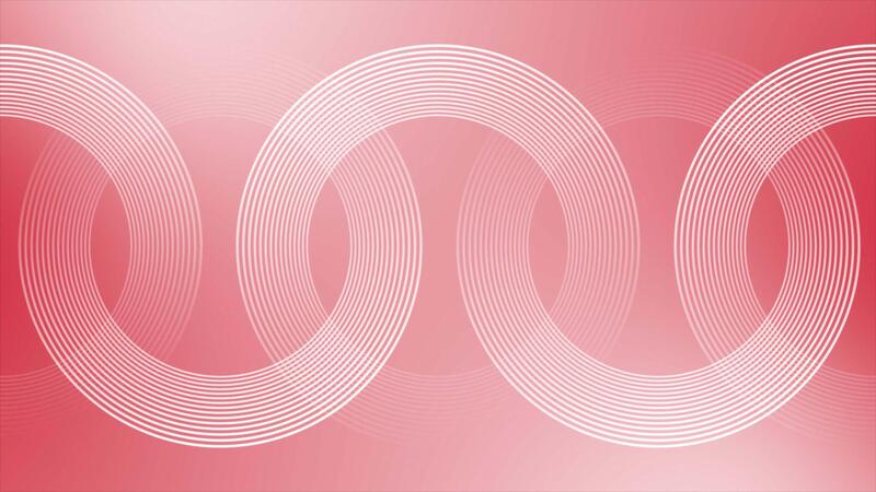 Red color multiple lines in circular shape gradient design Loop-able geometrical background ...