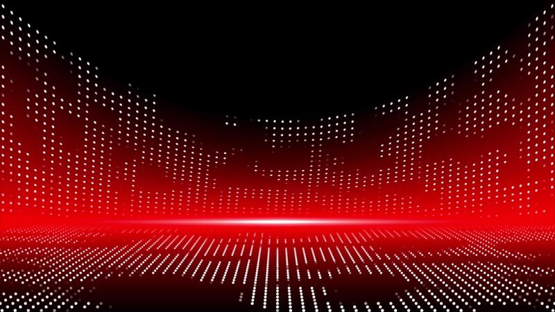 Red color glowing appearing and disappearing moving circular dots with ... Red color glowing appearing and disappearing moving circular dots with ...