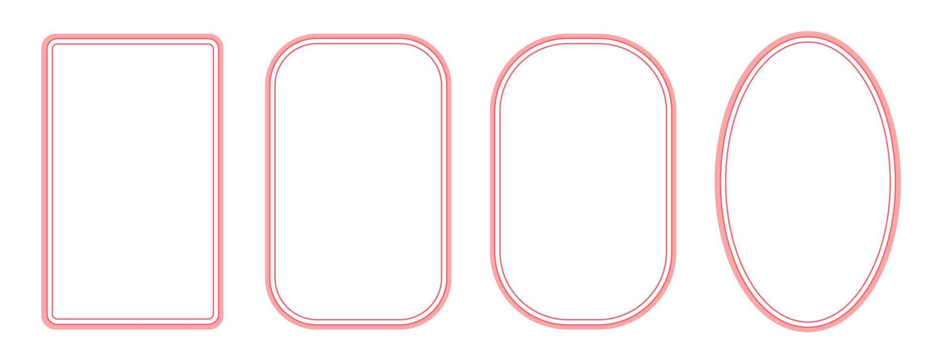 Rectangle With Rounded Corners Vector Art Icons And Graphics For Free