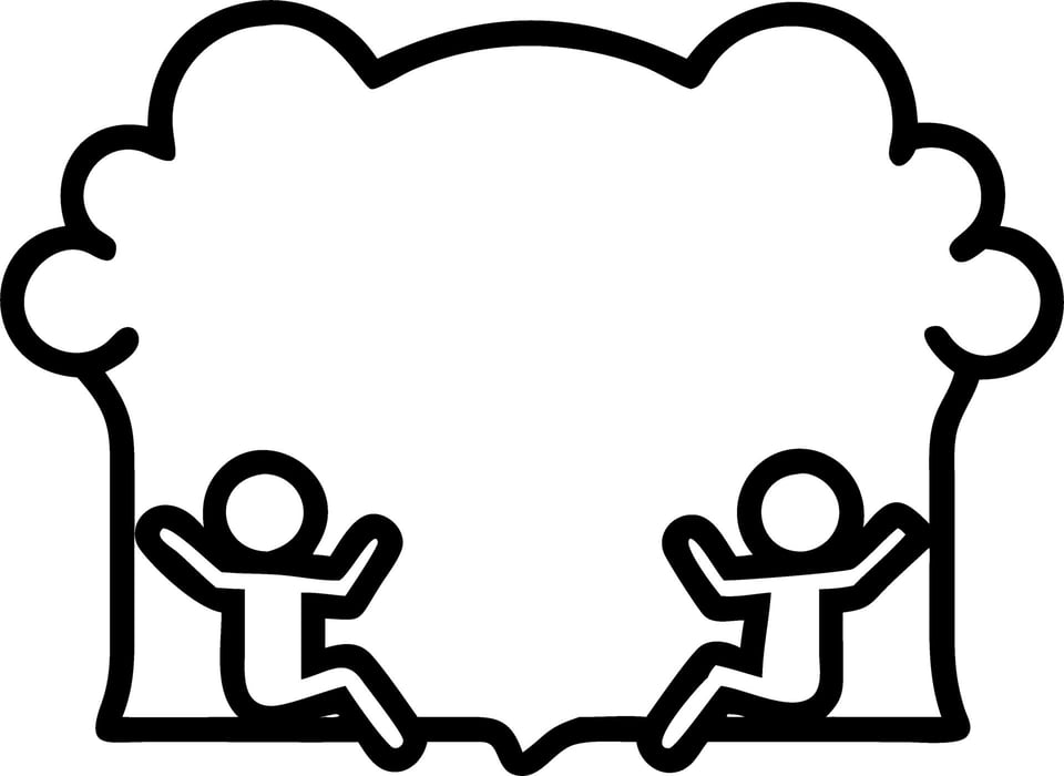 Children Playing Outline Vector Art, Icons, and Graphics for Free Download