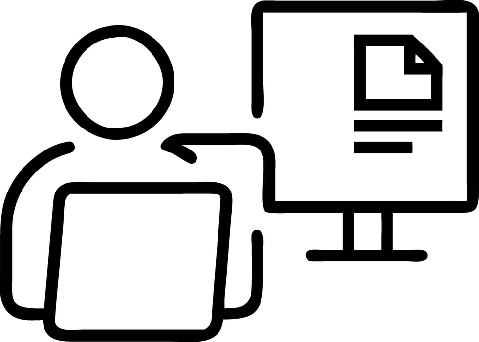 Person Using Computer Vector Art, Icons, and Graphics for Free Download