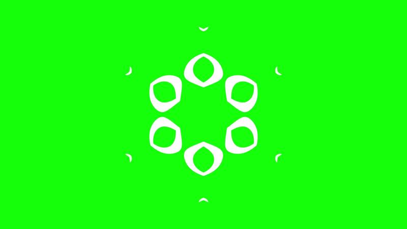 Octagonal Geometric Outline With Smooth Angular Edges Minimal