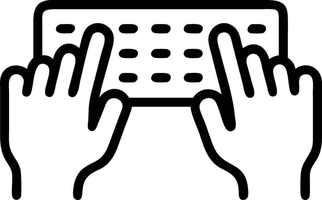 Typing Logo Vector Art, Icons, and Graphics for Free Download