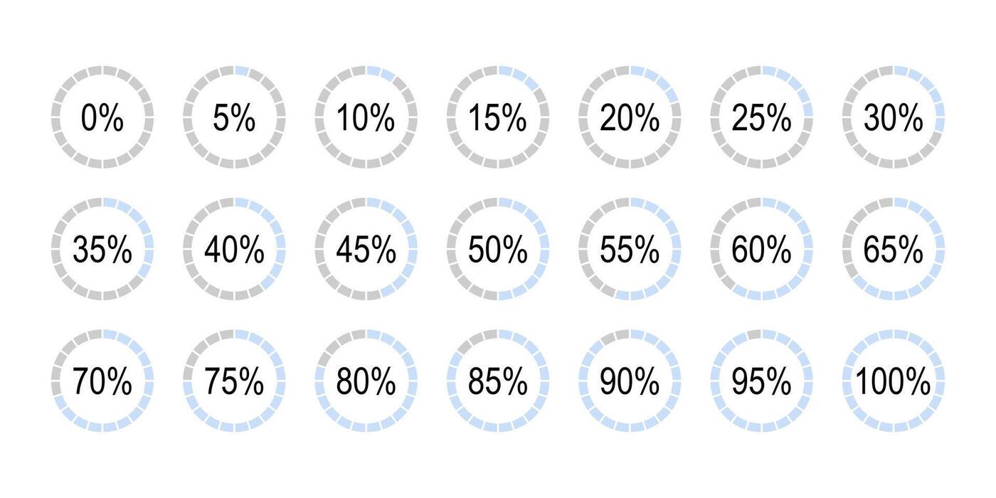 Percentage Circle Vector Art, Icons, and Graphics for Free Download