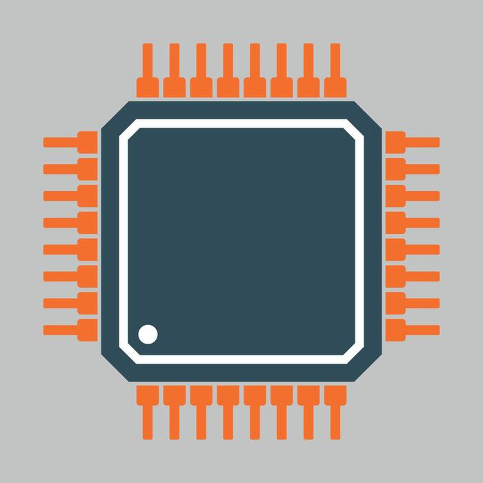 Microprocessor Vector Art, Icons, and Graphics for Free Download