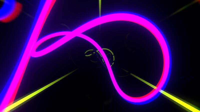 Light Green and Purple Spectacular Abstract Strobe Curved Lines Background Vj Loop I 4K 55793370 ...