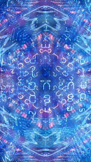 Futuristic Digital Data Stream Loop 55793968 Stock Video at Vecteezy