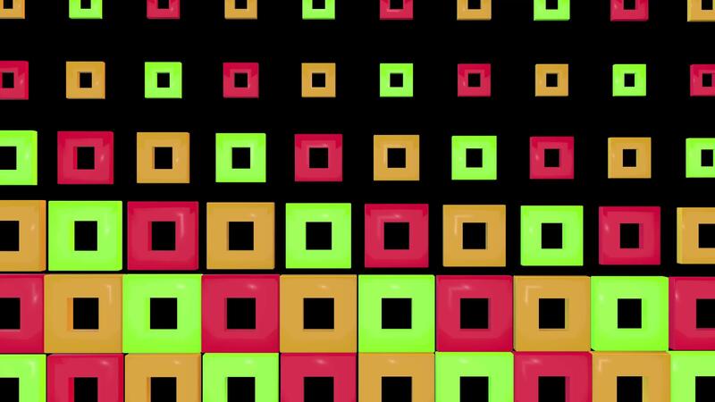 3d Abstract Loop Animation On Black Background Cg Vfx Element